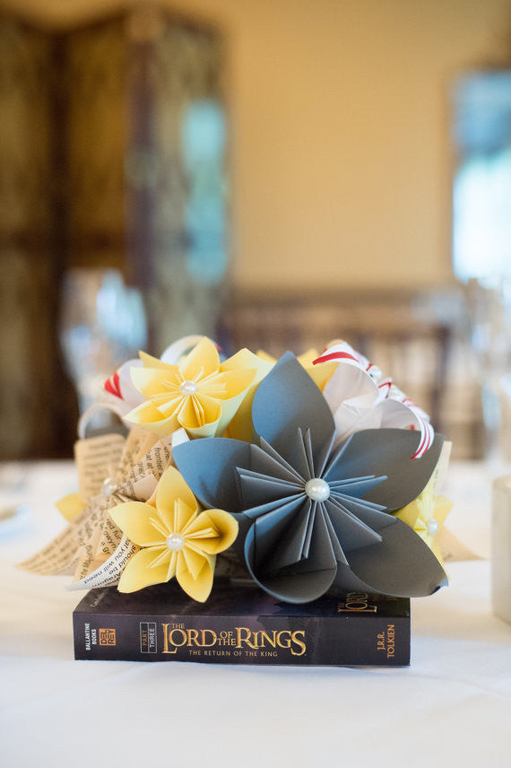 Tissue Paper Flowers Wedding Centerpieces